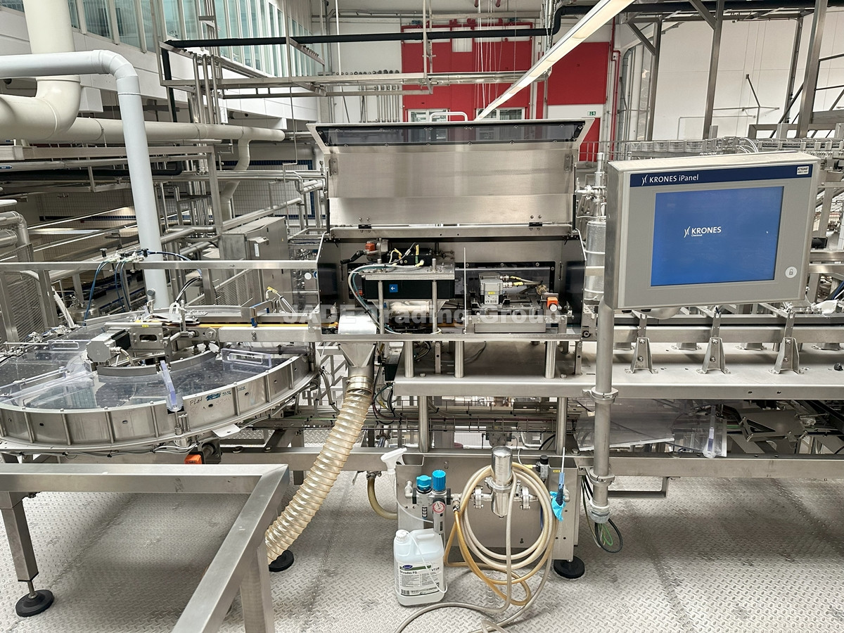 Aseptic PET Filling Line Krones 25’000 l/h for non-carbonated and ...